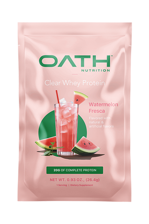 Oath Clear Whey Protein Samples